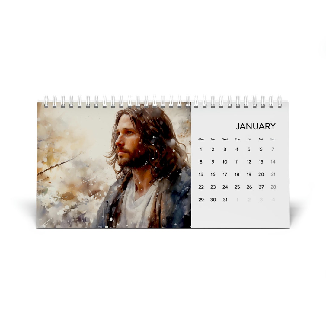 Jesus Picture 2024 Calendar Jesus Portrait 2024 Calendar - Etsy Canada
