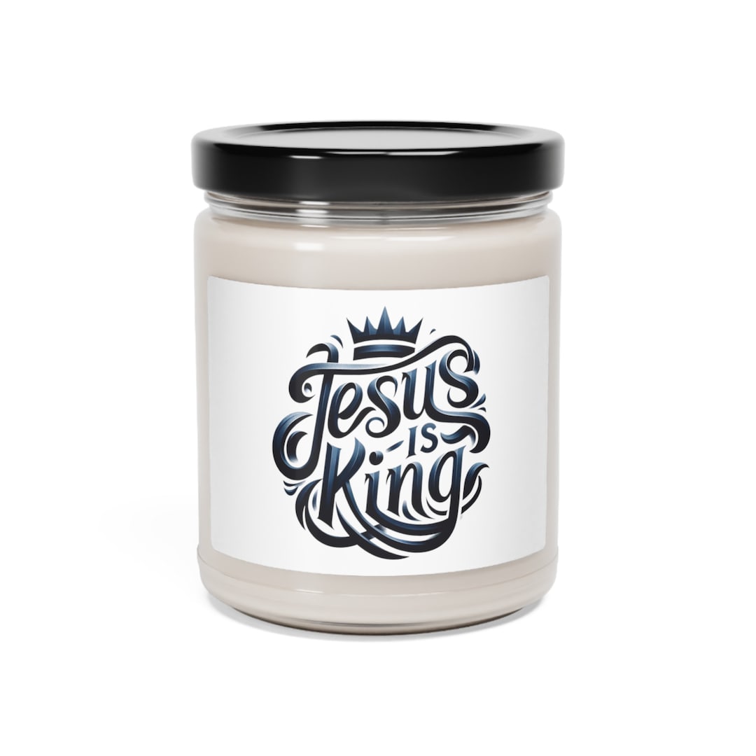 Jesus is King Omnipotent King Revelation 17:14 9oz Scented - Etsy