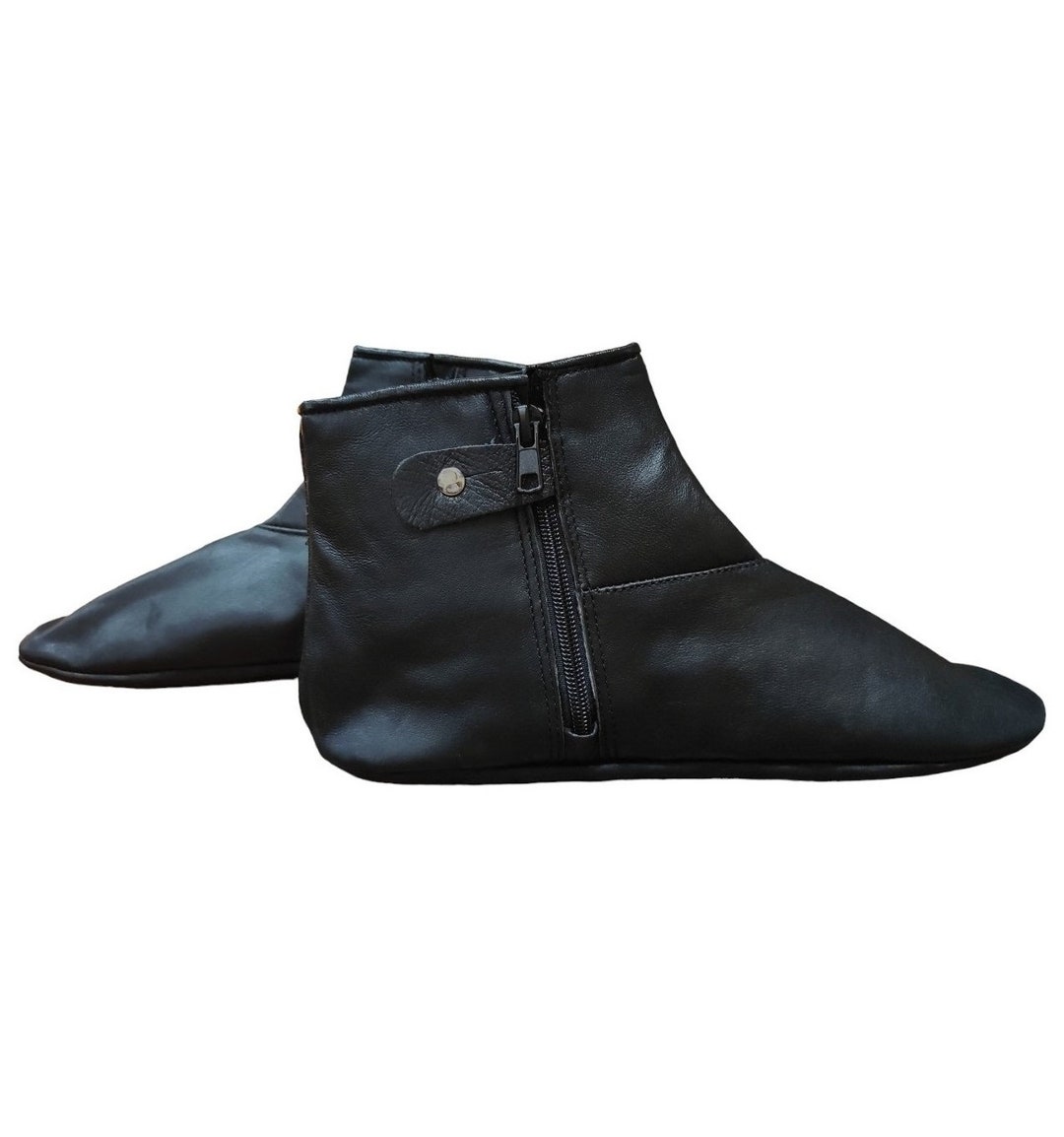 Handmade Leather Khuffain Socks: Islamic Prayer Footwear - Etsy