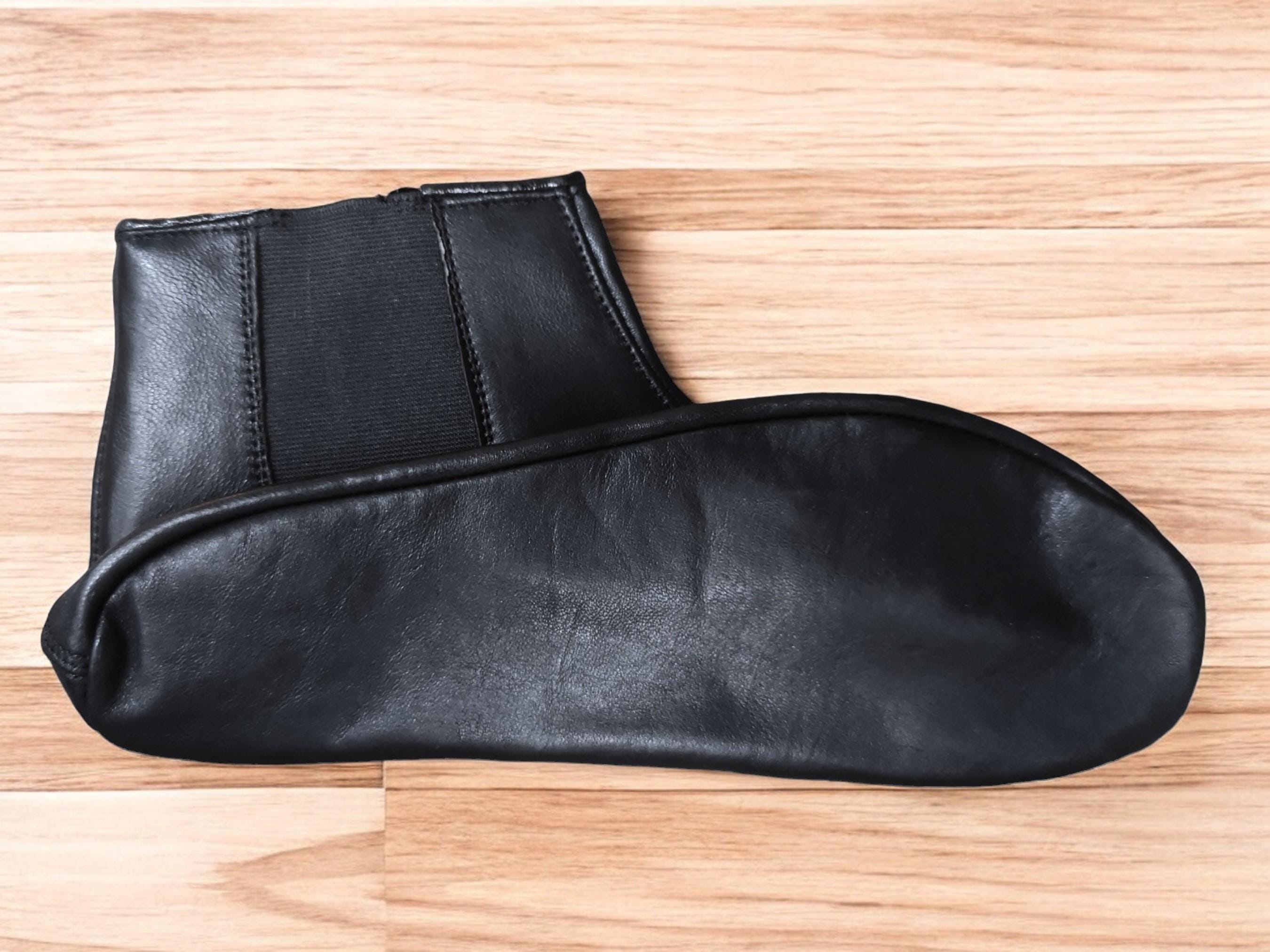 Leather Khuffain Socks: Islamic Winter Moccasins, Prayer Footwear - Etsy