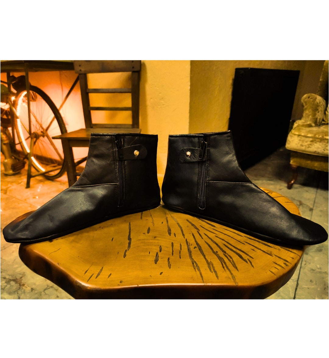 Handmade Leather Khuffain Socks: Islamic Prayer Footwear - Etsy