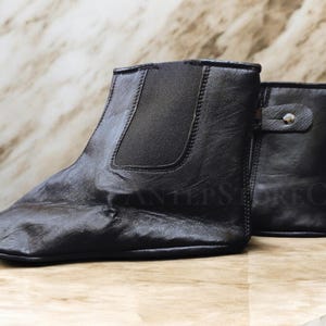 Islam Shoes Mest, Feet Warmer, Halal Slippers, Leather Sock, Islamic ...