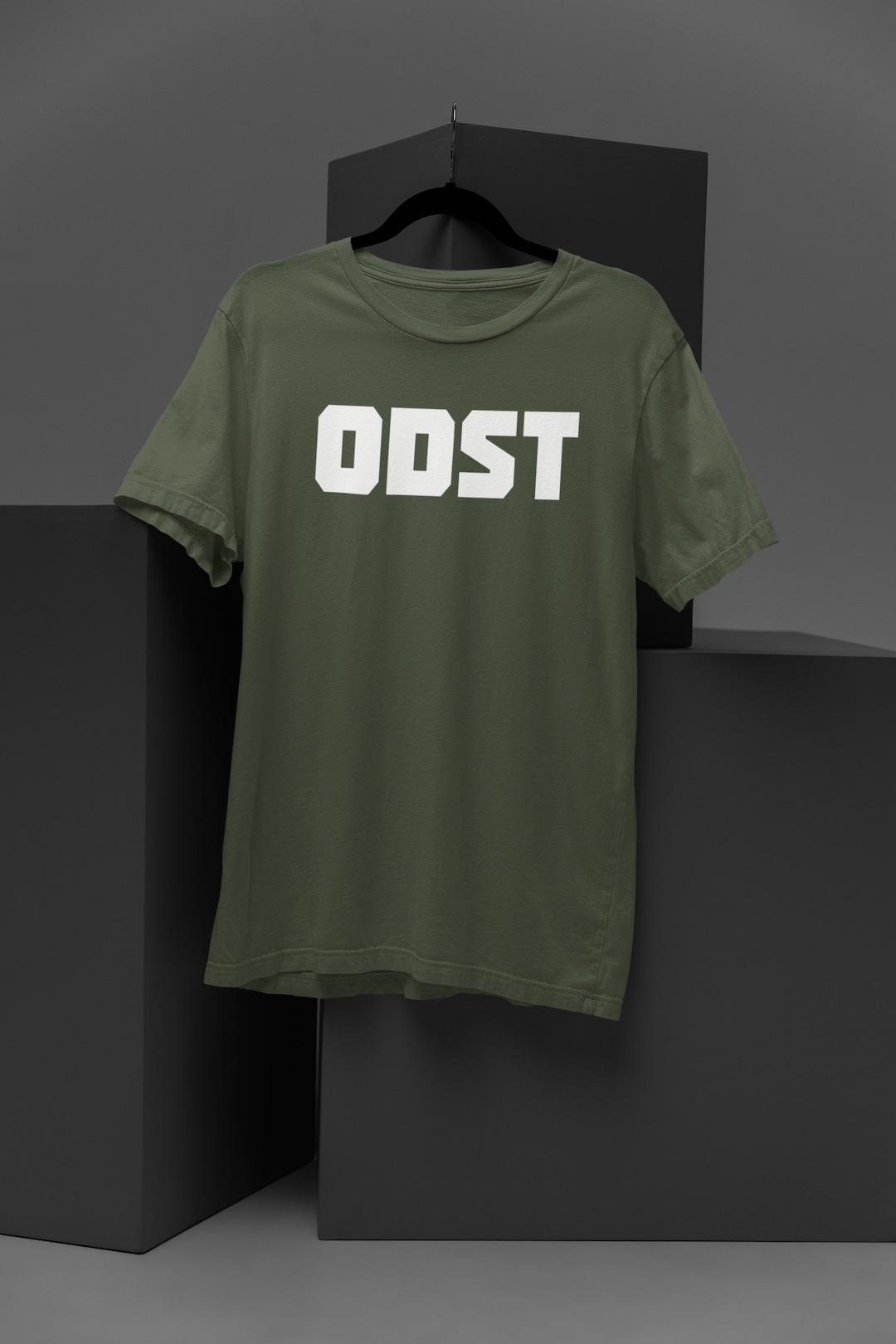 ODST Halo-inspired T-shirt Plain White Print- Gaming Apparel for Halo ...