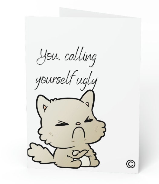 Liar Card / Cat Funny Card / Digital Card / Printable Cards/ Instant ...