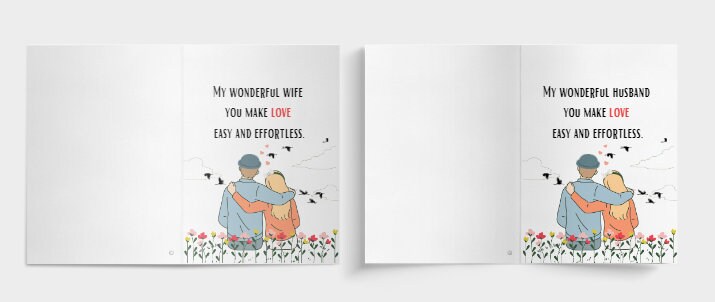 Duo Pack Digital Card /husband and Wife / Love / Marriage / Couples ...