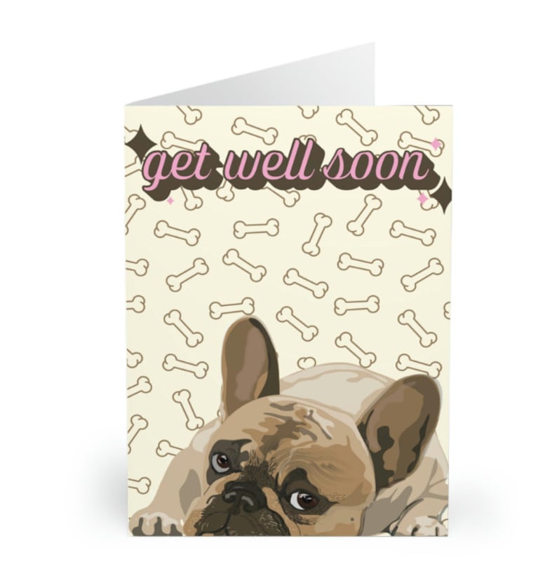 Get Well Soon Card / Digital Download Card / Printable Ecard / Folded ...