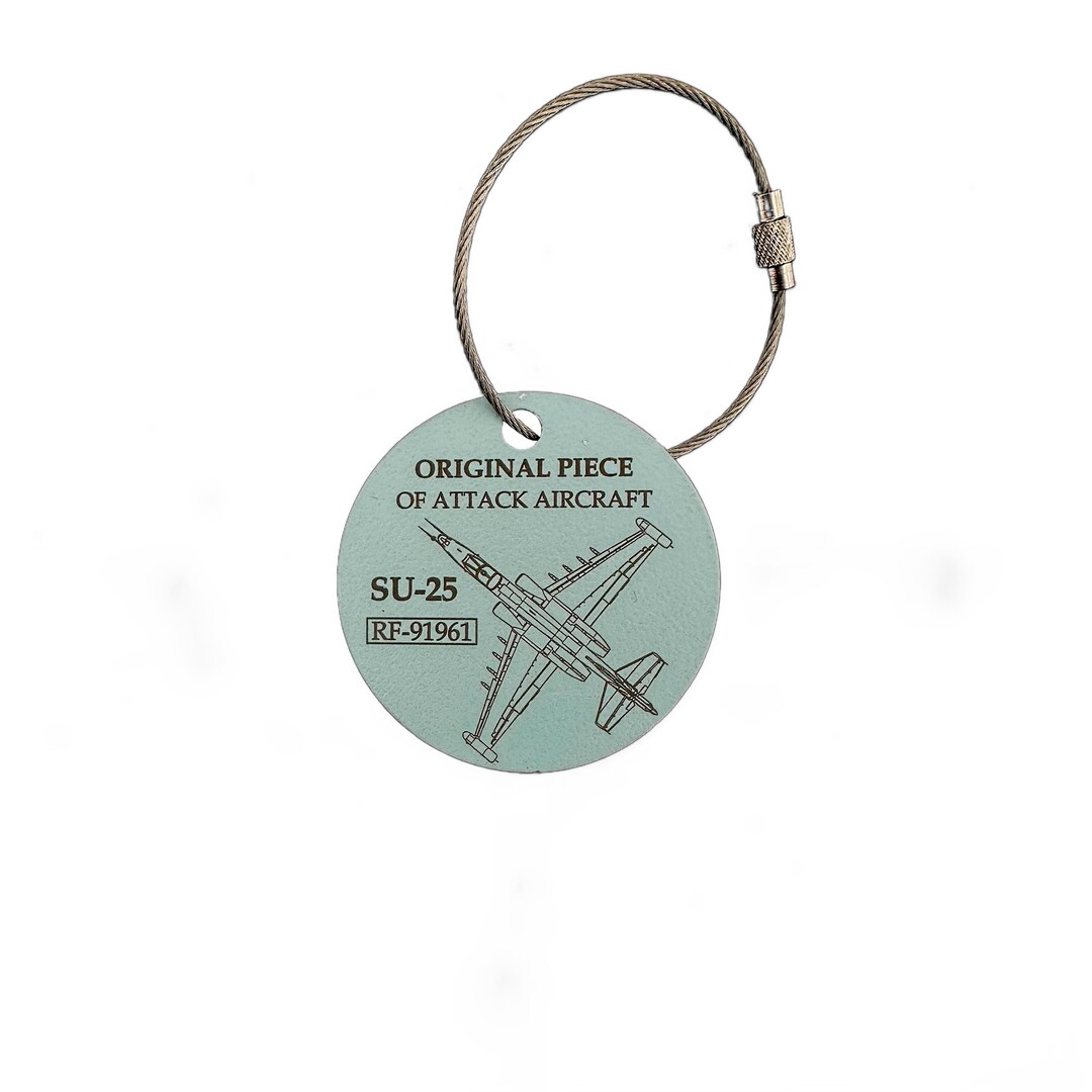 Aircraft Keychain of Skin Attack SU-25 - Etsy