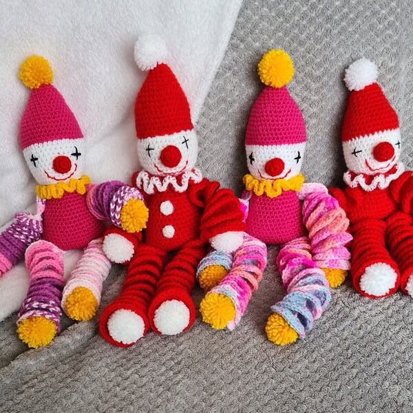 Crochet Clown - Etsy