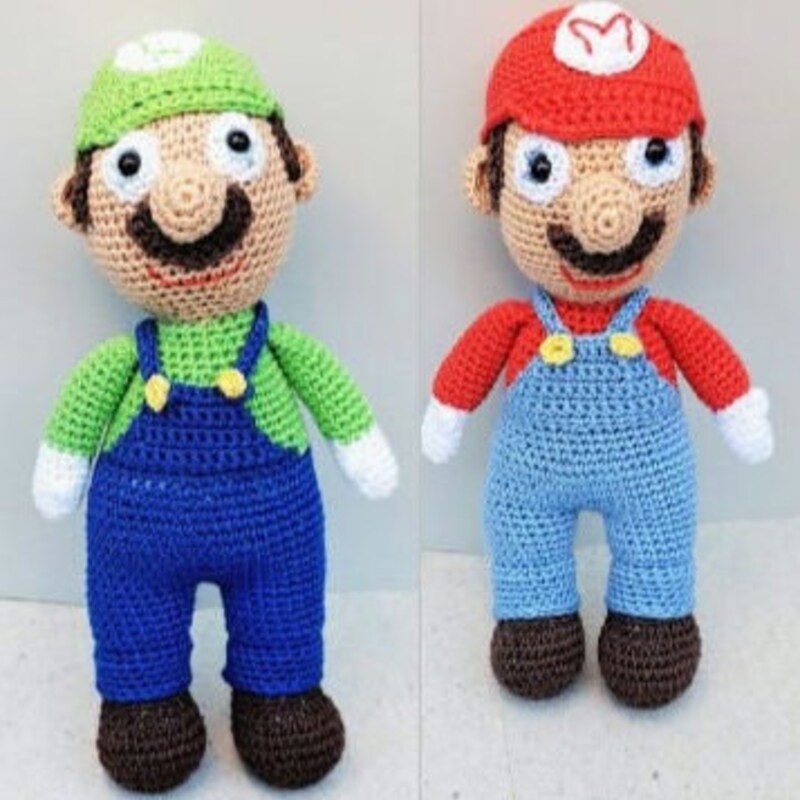 Super Mario Characters Plush - Etsy