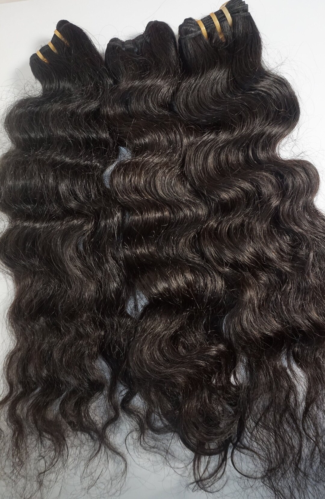 Raw Indian Deep Curly Hair Extensions 100% Authentic Human Hair - Etsy