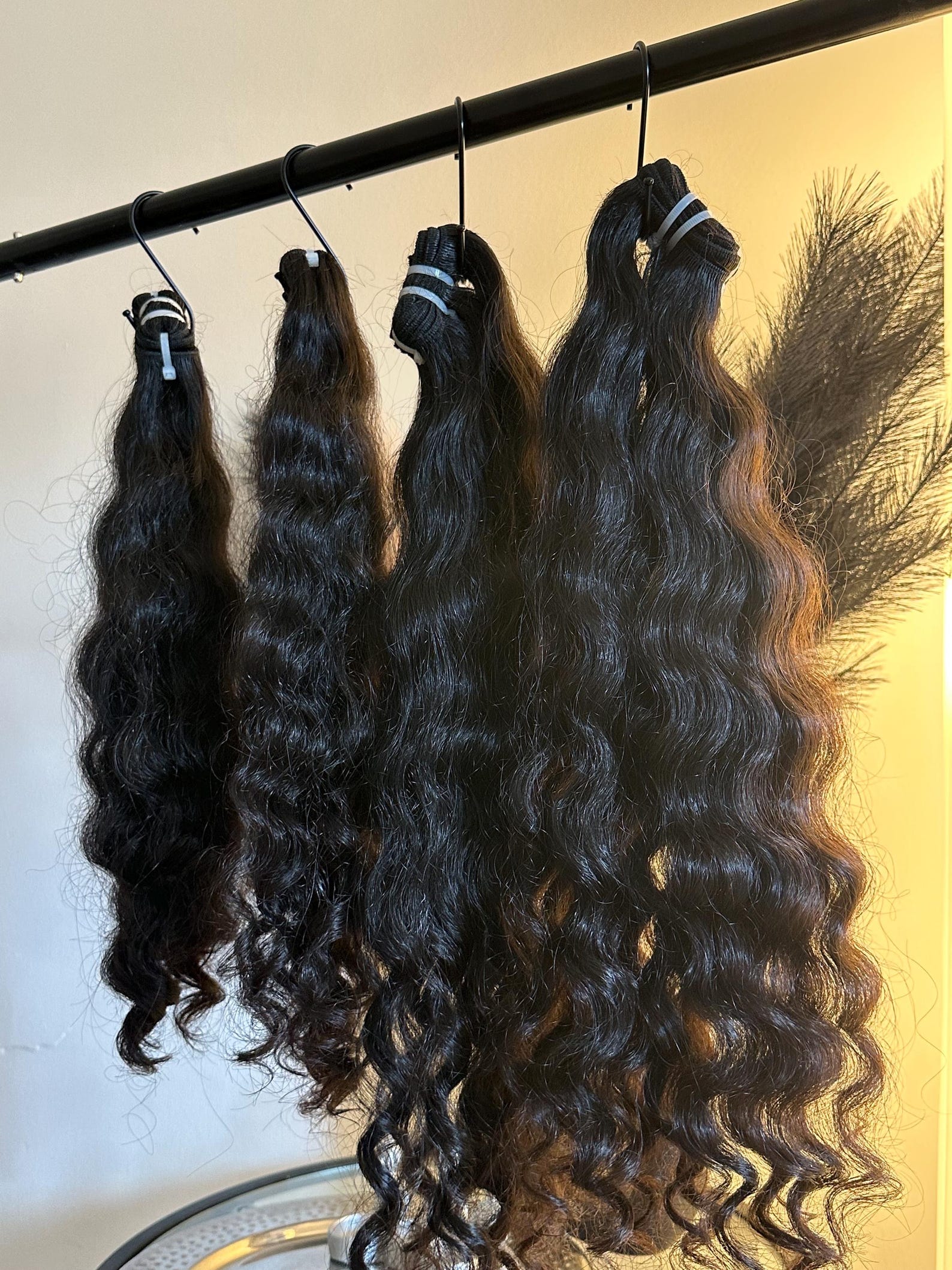 Raw Indian Deep Curly Hair Extensions 100% Authentic Human Hair - Etsy