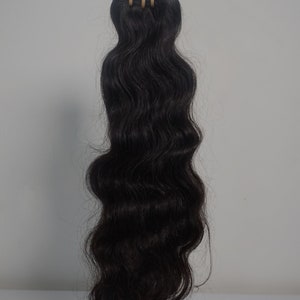 Raw Indian Deep Curly Hair Extensions 100% Authentic Human Hair - Etsy