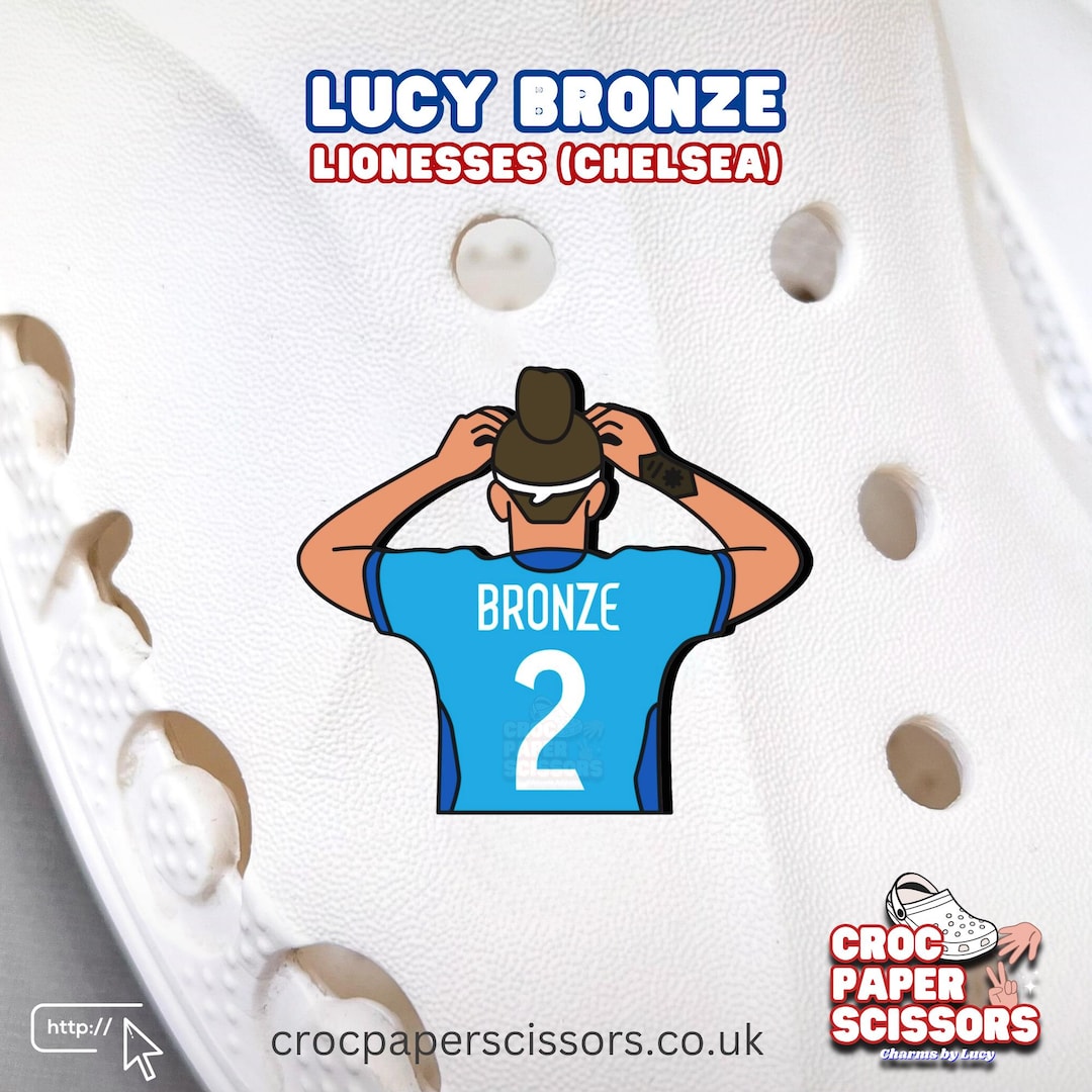 Lucy Bronze Croc Charm | Lioness | Chelsea Women | Women’s Football ...