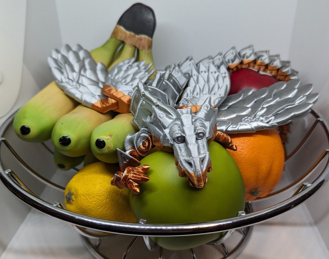 Articulated Steampunk Dragon - STLFLIX - Etsy