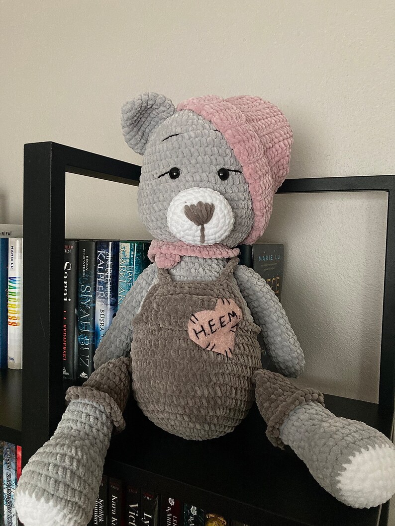 Big Teddy Bear Amigurumi Pattern, Amigurumi Tutorial PDF in English - Etsy