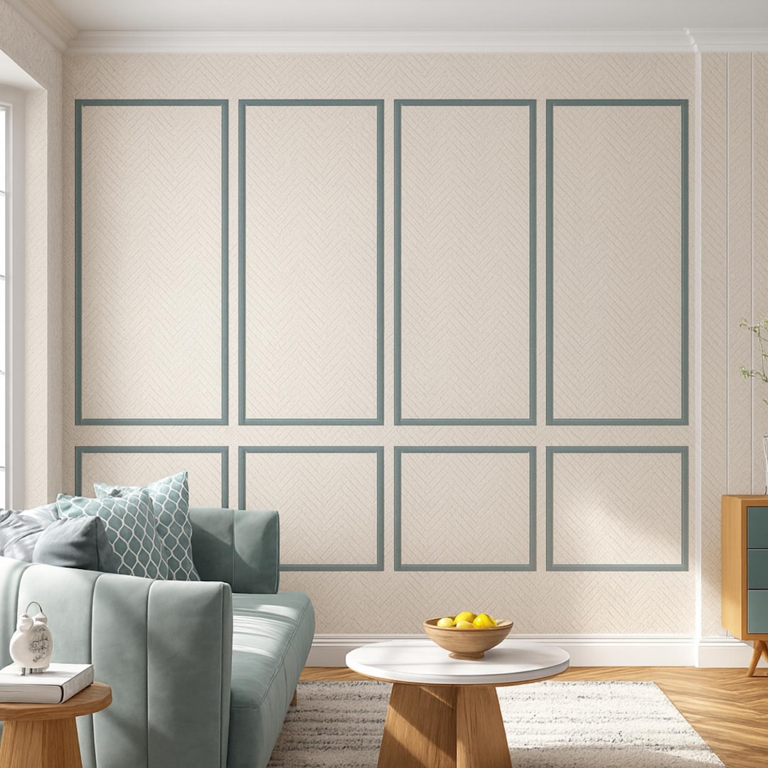 Classic Wall Frame Molding Panels | Custom Polystyrene Trim for ...