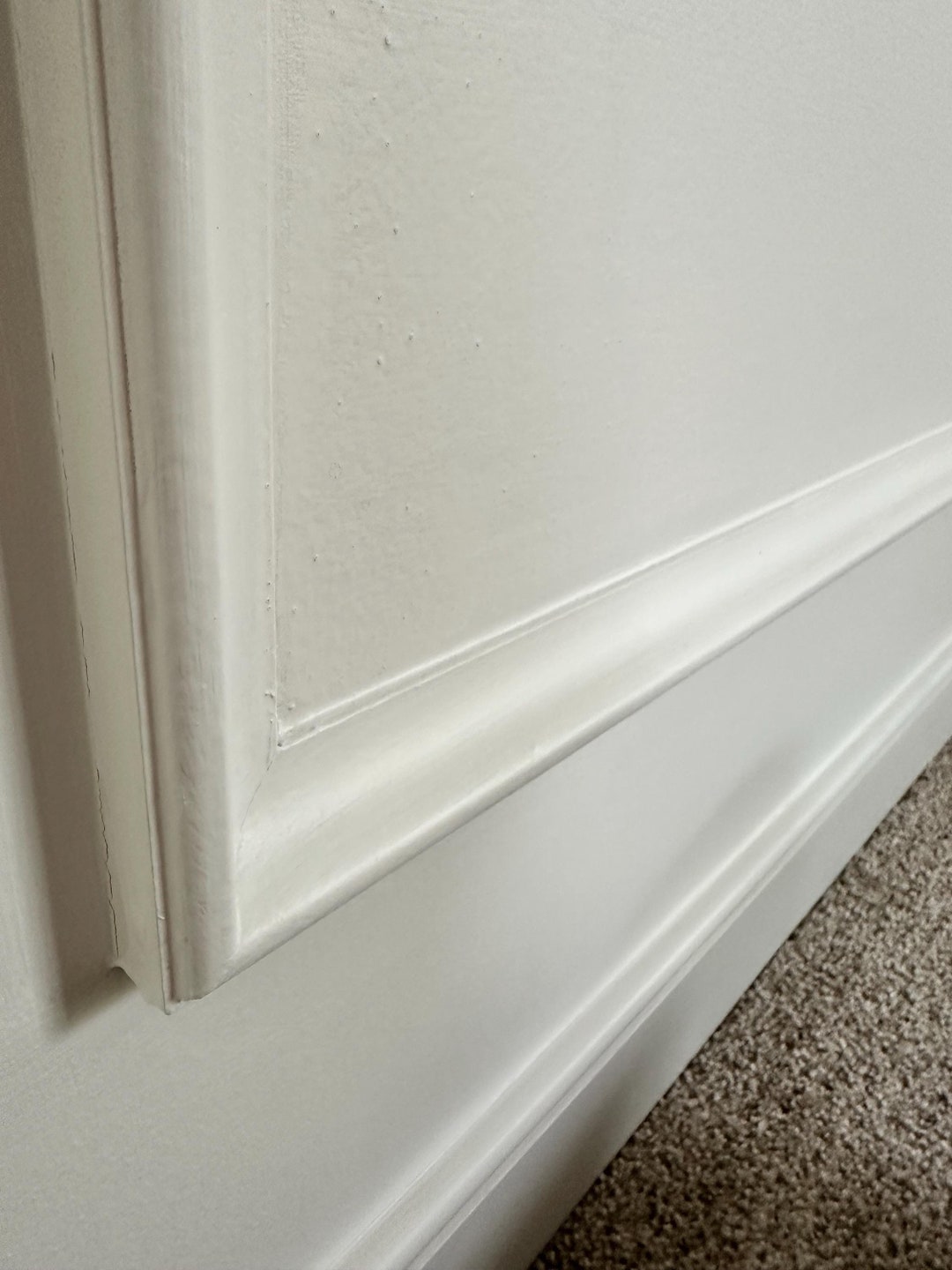 The Custom-made Wall Molding Project We Completed for J France - Etsy