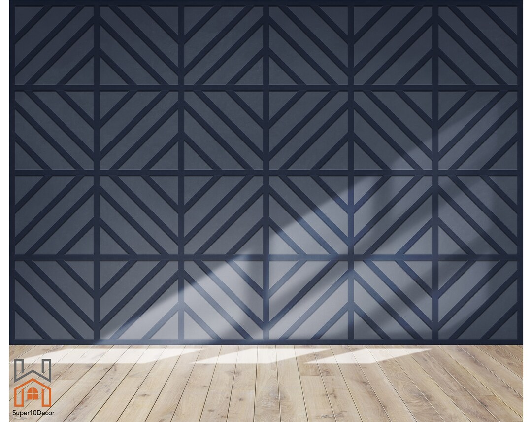 Hallway Wall Decor, Wall Lath, Pre-cut Wall Molding, Custom Molding ...