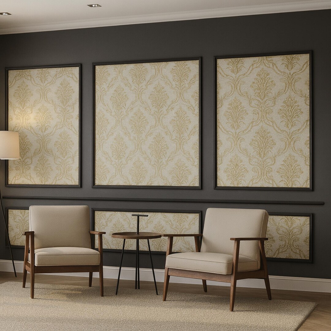 Decorative Wall Frame Molding for Formal Seating Areas | Polystyrene ...