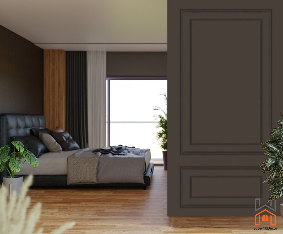 Wall Trim Kits, Wall Lath, Pre-cut Factory Primed Wall Paneling Kit ...