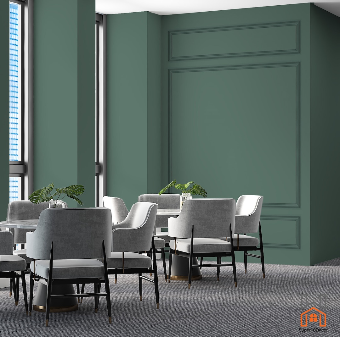 Frame Molding, Wall Trim, Feature Wall, Paintable Moulding, Wall Decor ...