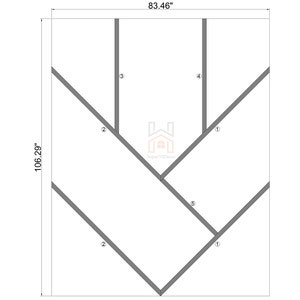 Wall Panelling Kit, Pre-cut Wall Paneling Kit, Wainscoting Panel, Wall ...