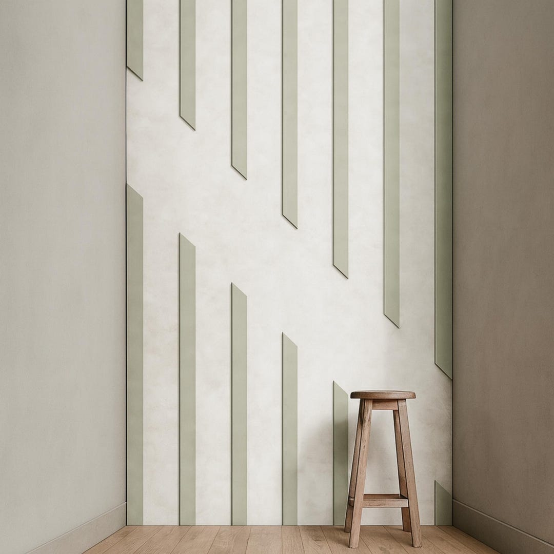 Diagonal Cut Wall Frame Molding – Contemporary Polystyrene Panels for ...