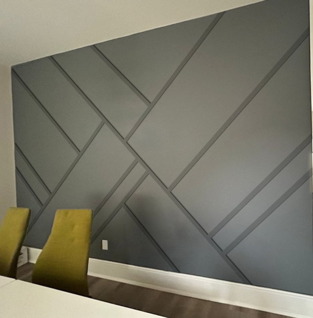 The Custom-made Wall Molding Project We Completed for Raj - Etsy