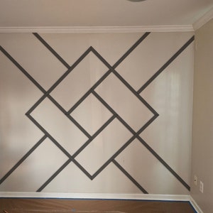 Account Adjustment the Custom-made Wall Molding Project We Completed ...