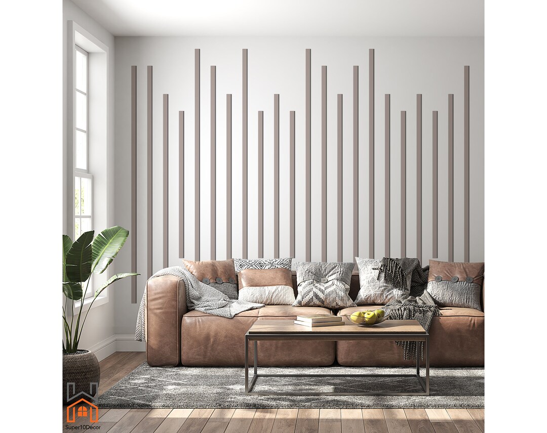 Pre-cut Wall Molding, Wall Covering, Bespoke Paneling, Custom Wall ...