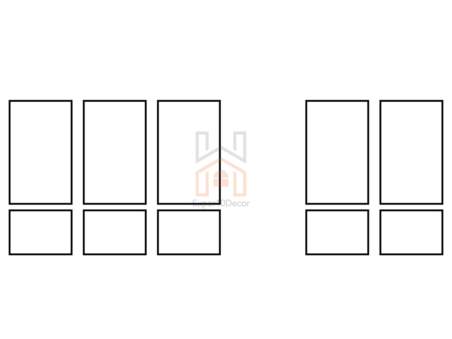 Pre-cut Factory Primed Wall Paneling Kit Gift for Her Wall - Etsy