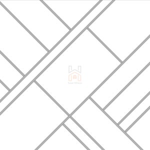 Modern Diagonal Wood Wall Molding Kit | Geometric Wall Trim Design ...