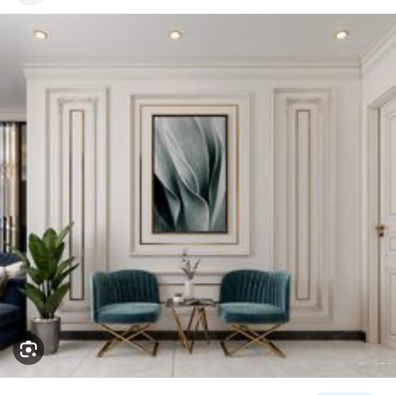 The Custom-made Wall Molding Project We Completed for Sara Hanna( 3 ...