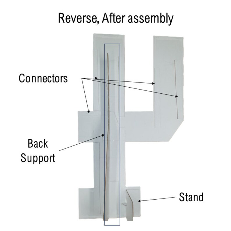 4FT GIANT Cardboard Numbers DIY Party Decoration Large Display ...