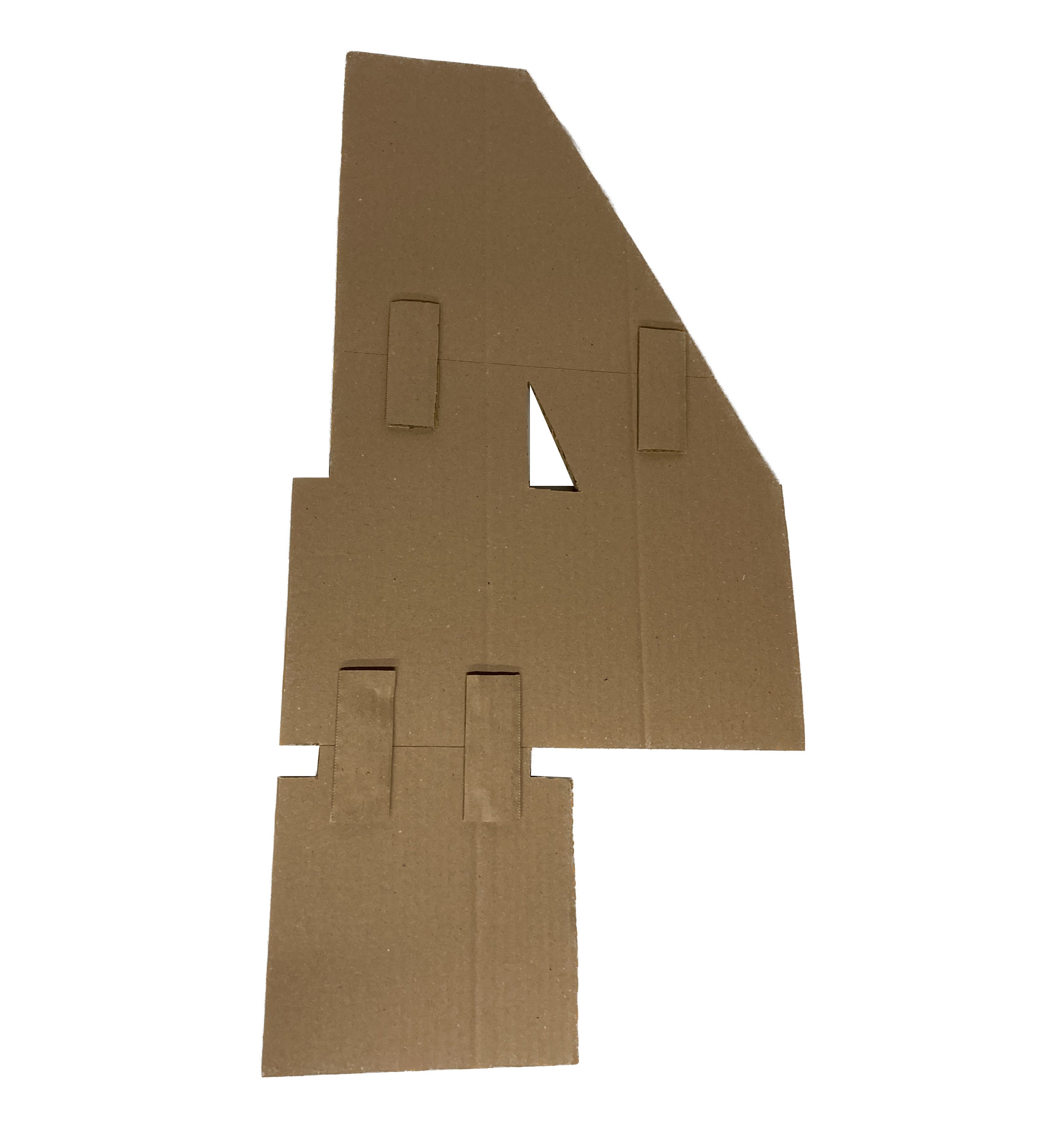 77cm Large Cardboard Numbers DIY Party Decoration Large Display ...