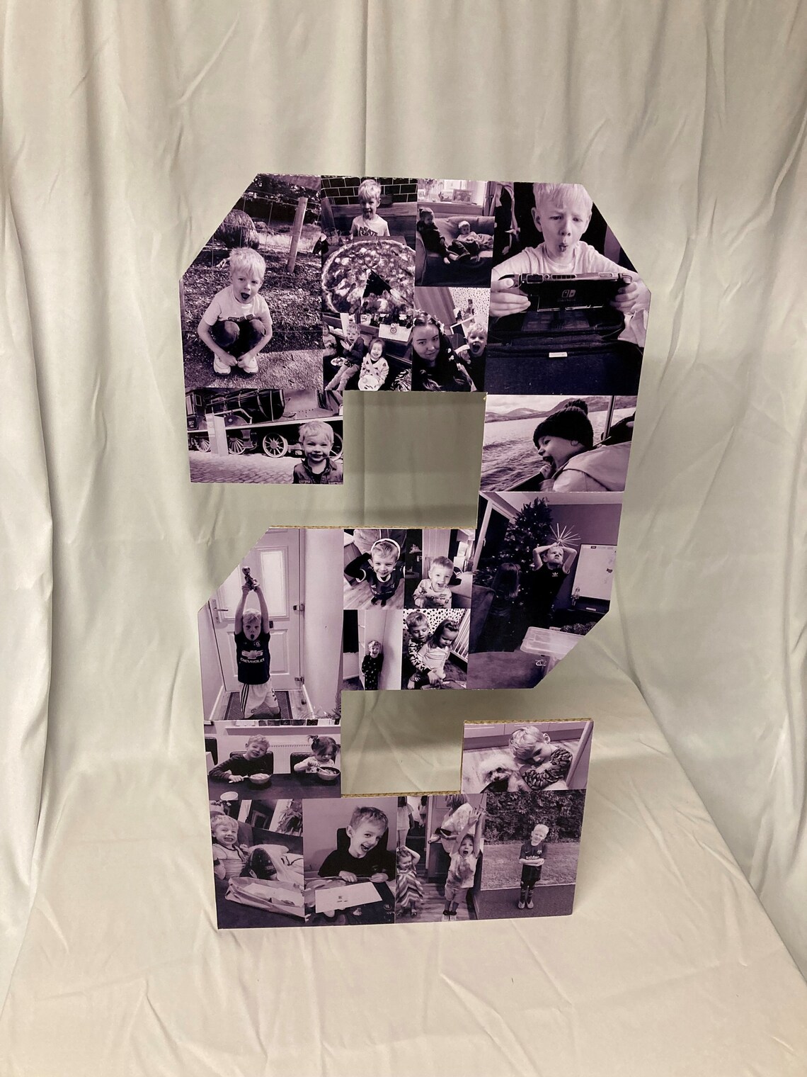 Photo Number Kit DIY Party Decoration Large Sign Display, Backdrop ...