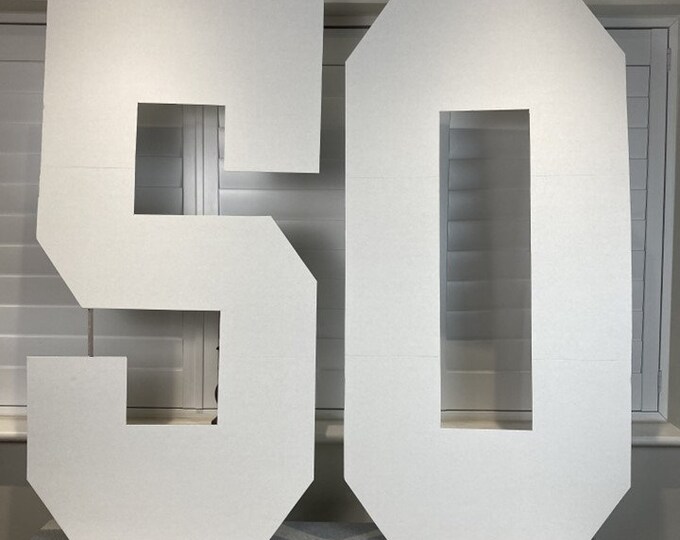 4ft Light up Numbers - Etsy UK
