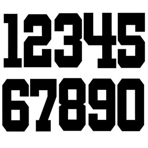 4FT GIANT Cardboard Numbers - DIY Party Decoration – Large Display ...