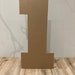 Giant Cardboard Numbers 75cm - DIY Party Decoration – Large Display ...