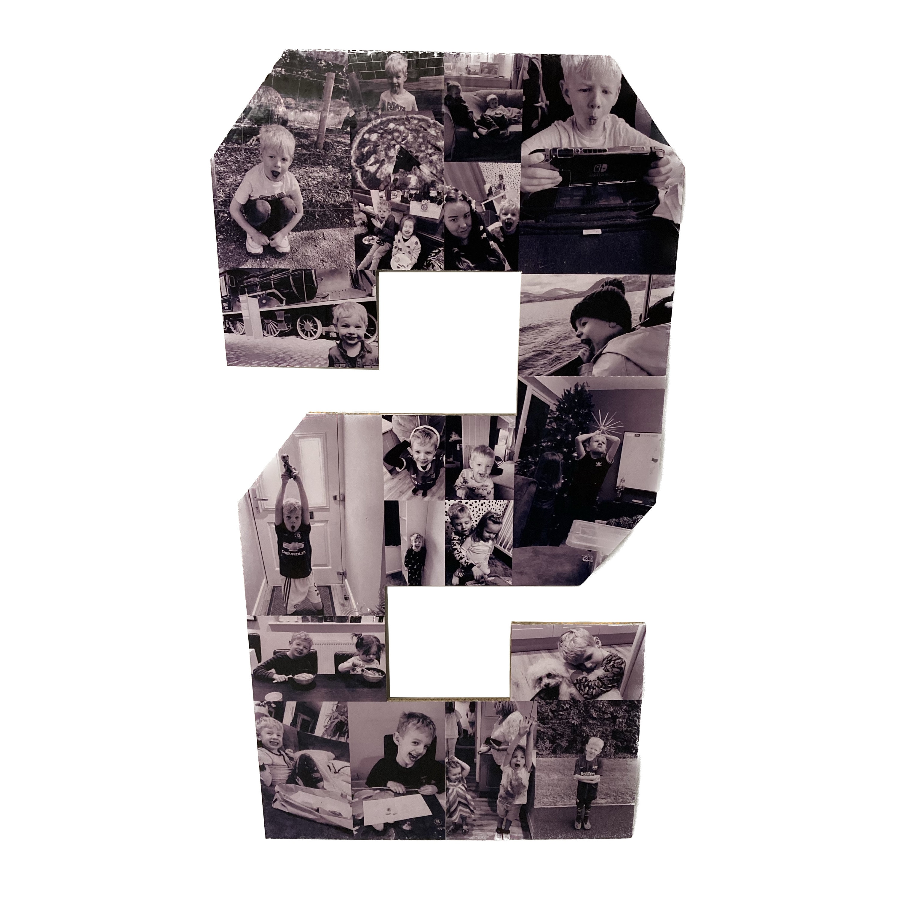 77cm Large Cardboard Numbers DIY Party Decoration Large Display ...