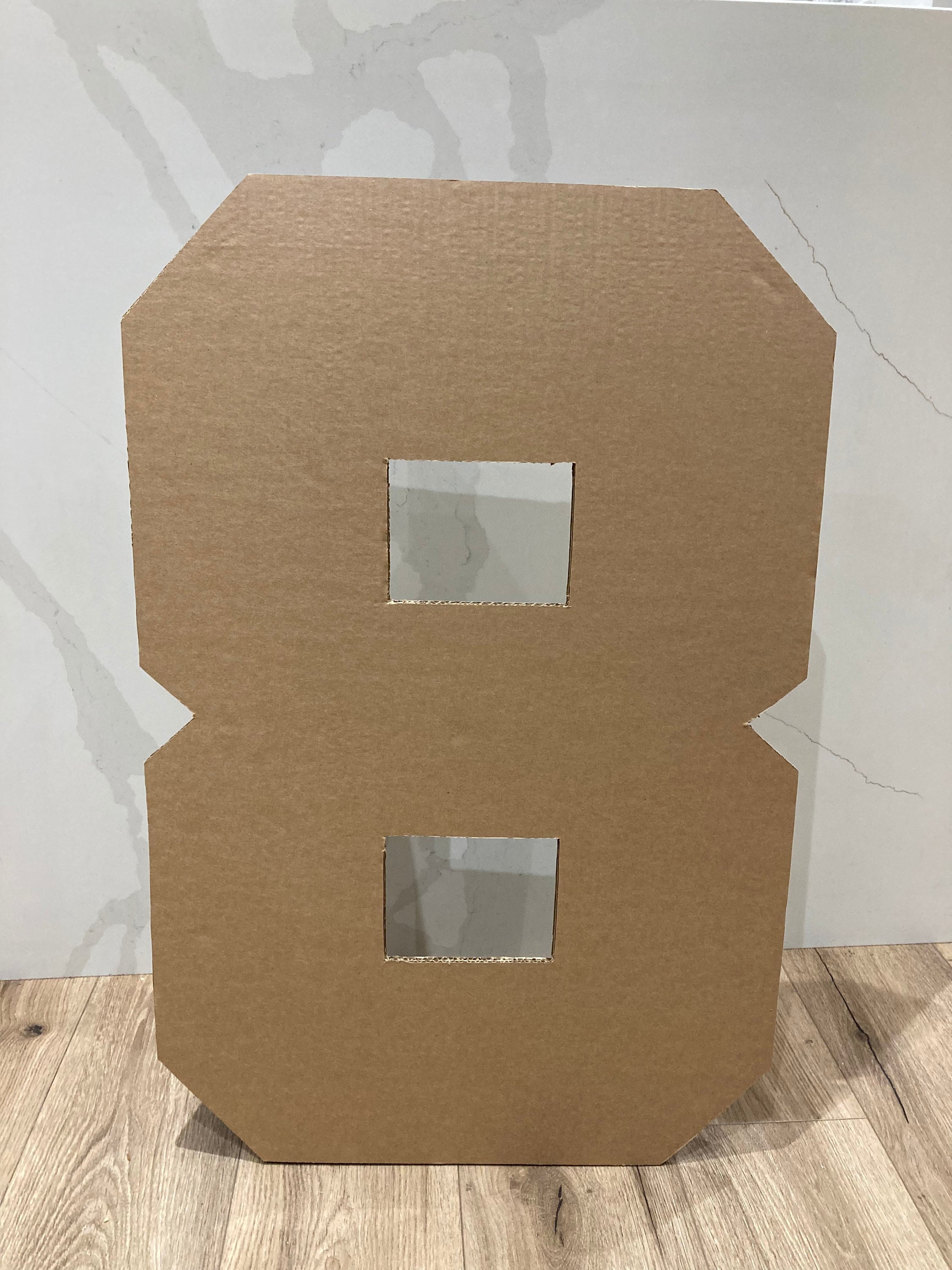 30 Large Cardboard Numbers DIY Party Decoration Free - Etsy