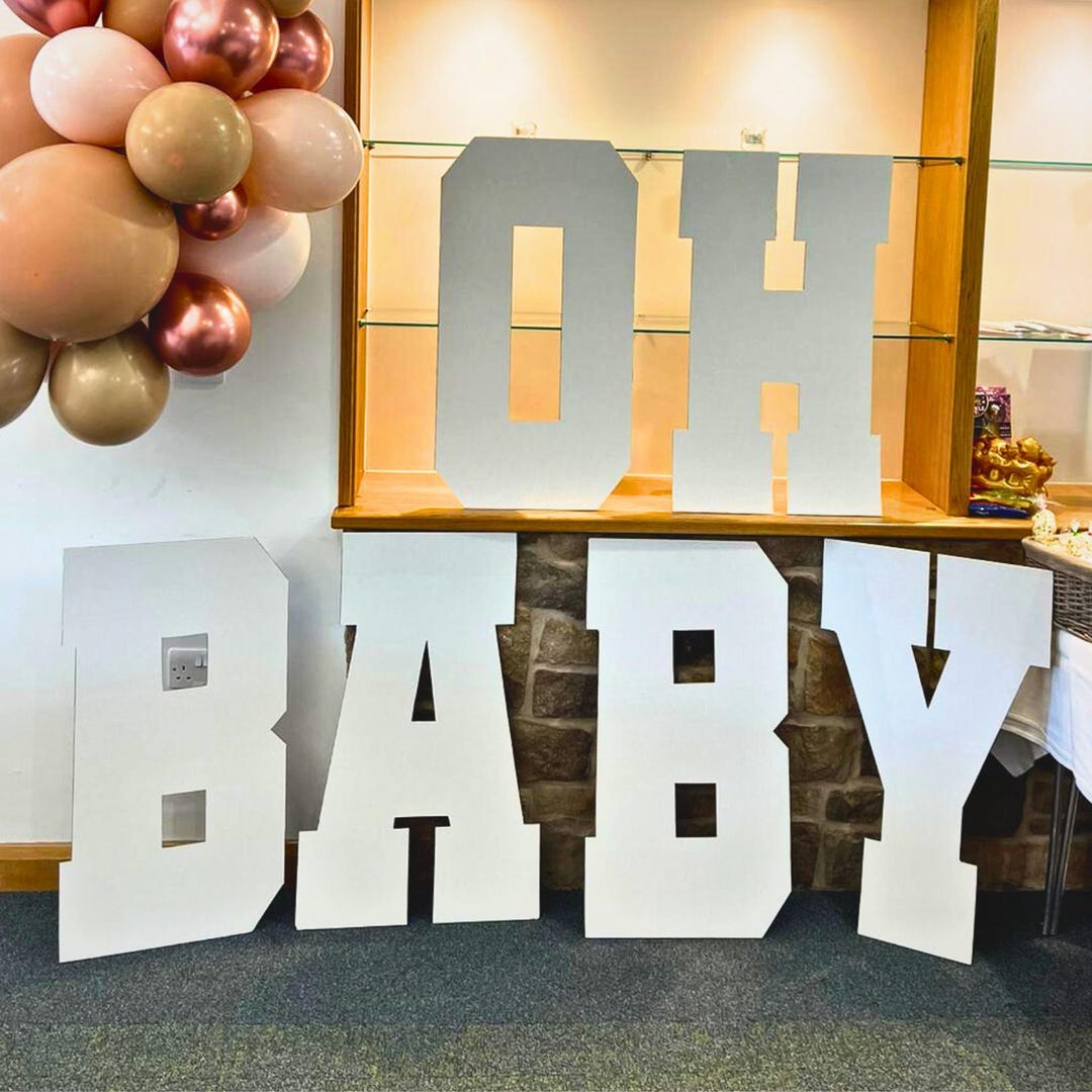 Large A1 Marquee Letters and Numbers - DIY Party Decorations | Wedding ...