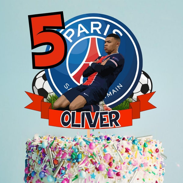 Mbappe Cake Topper - Etsy Australia
