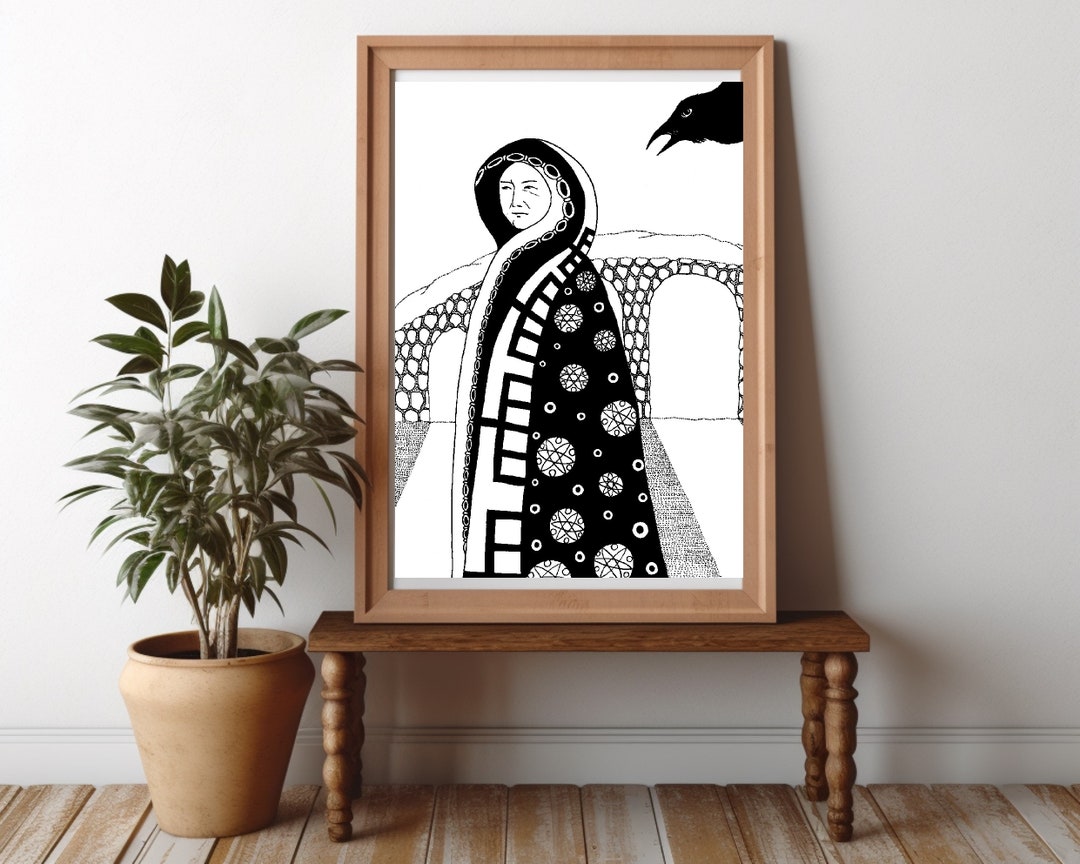 The PHILOSOPHER, Ink Drawing, Digital Print Poster Tattoo Wall Art Book ...