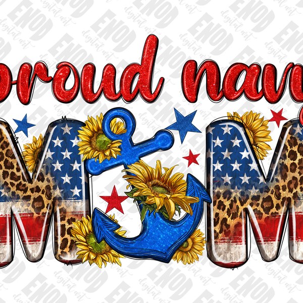 Navy Sublimation Designs - Etsy