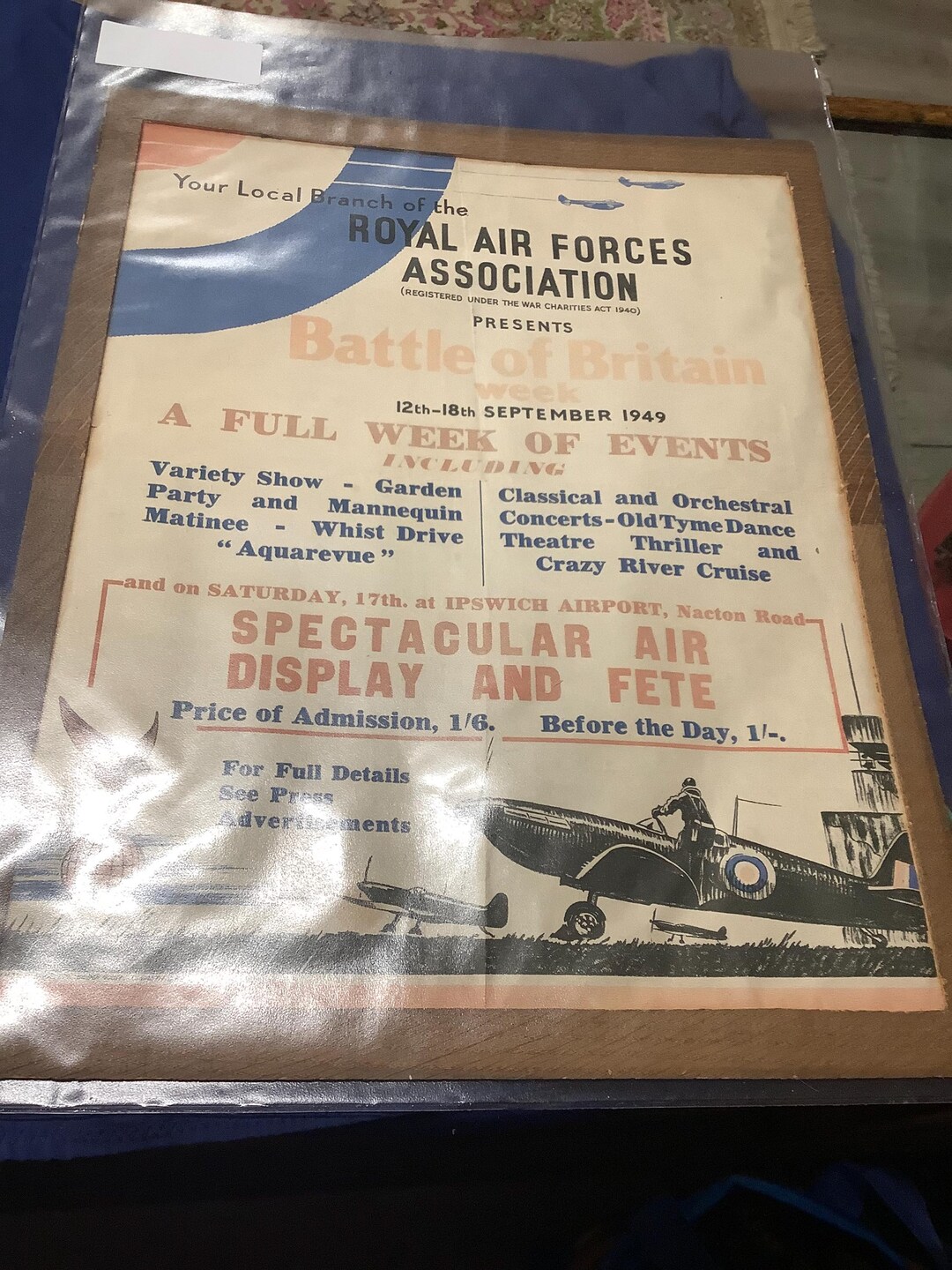 WWII RAF POSTER - Etsy