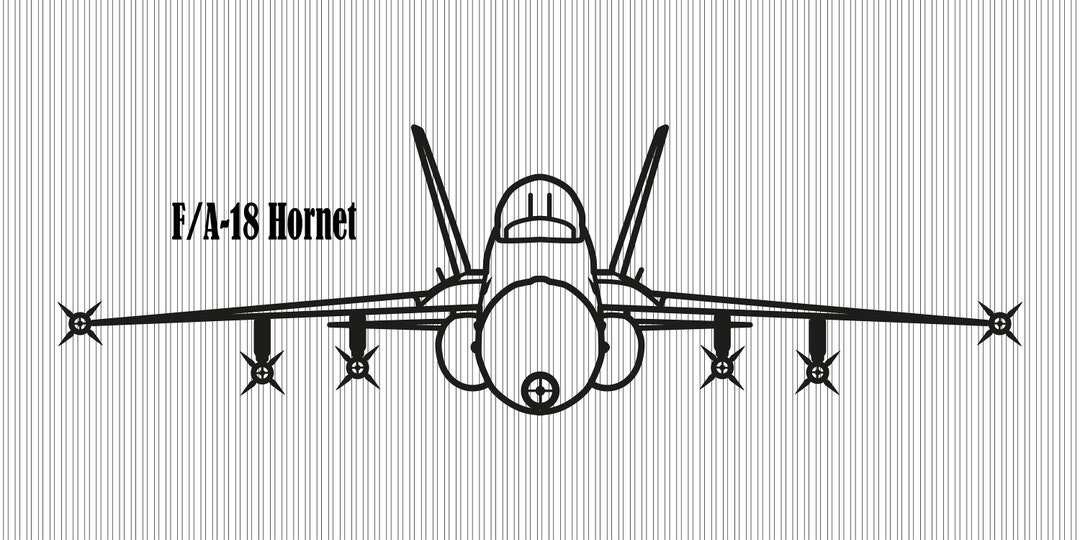 F/A-18 Hornet SVG DXF - Etsy