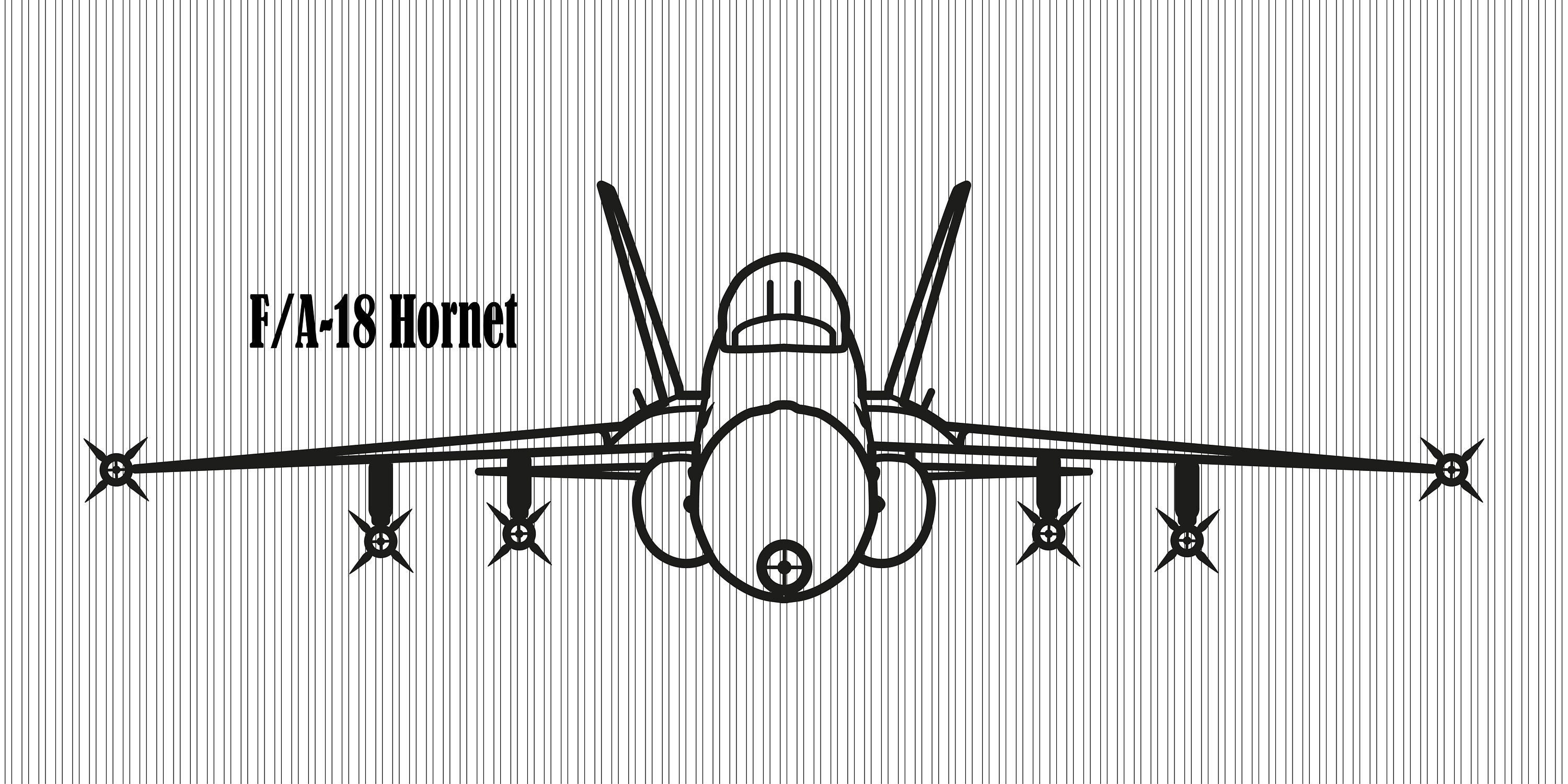 F/A-18 Hornet SVG DXF - Etsy