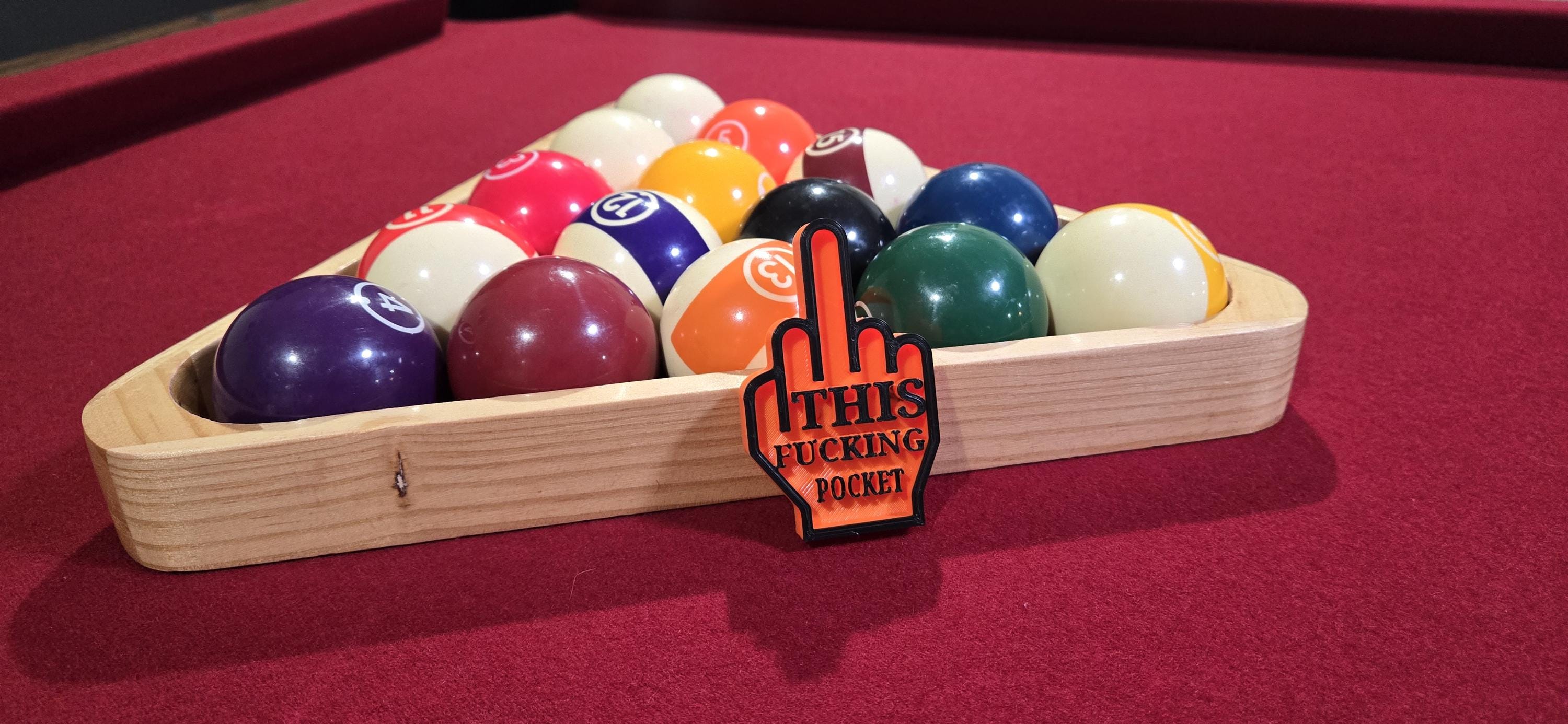 8 Ball Middle Finger Pocket Marker - Etsy