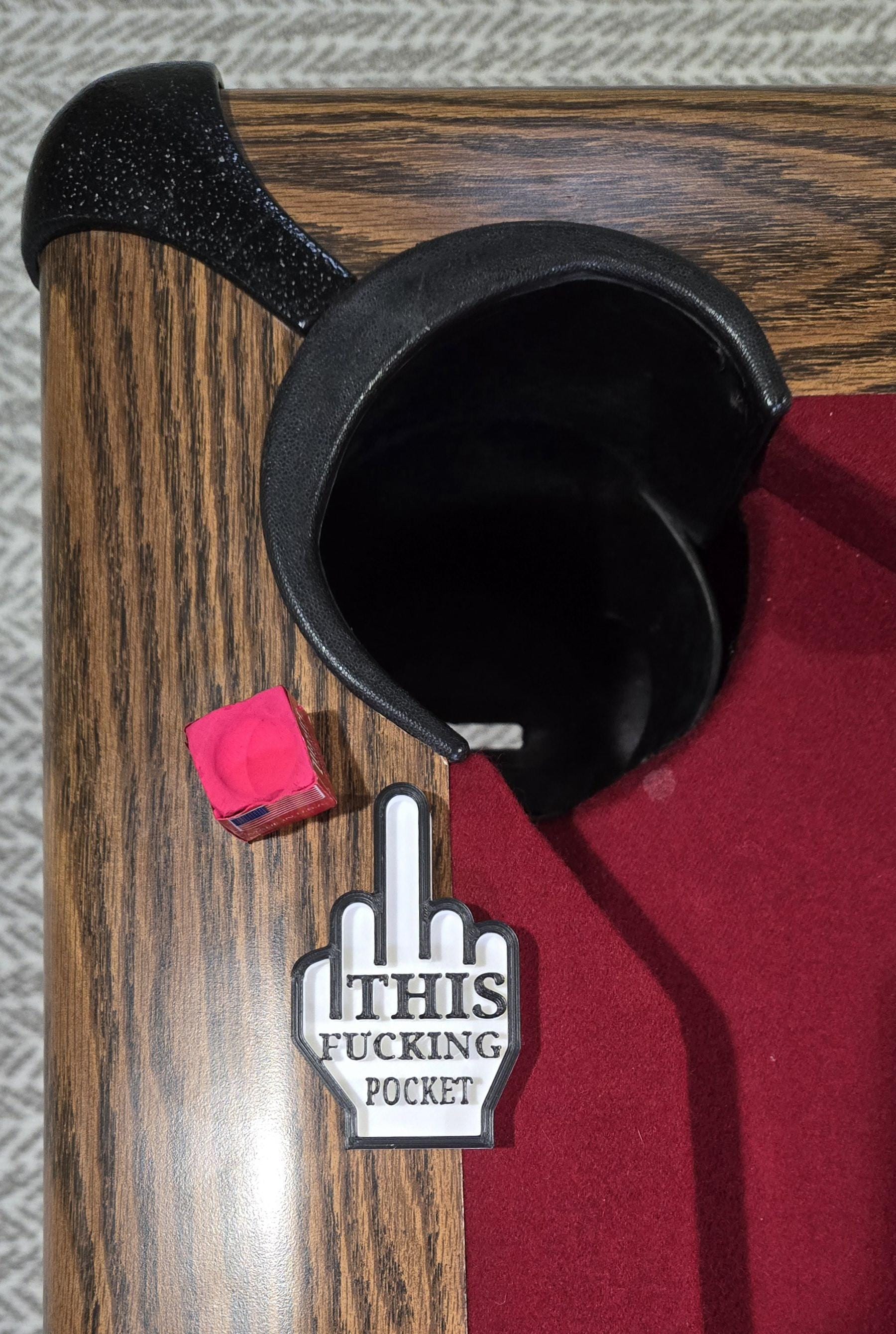 8 Ball Middle Finger Pocket Marker - Etsy